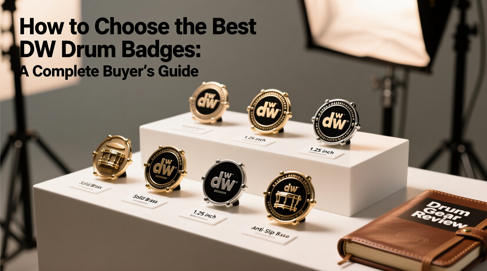 How to Choose the Best DW Drum Badges: A Complete Buyer's Guide