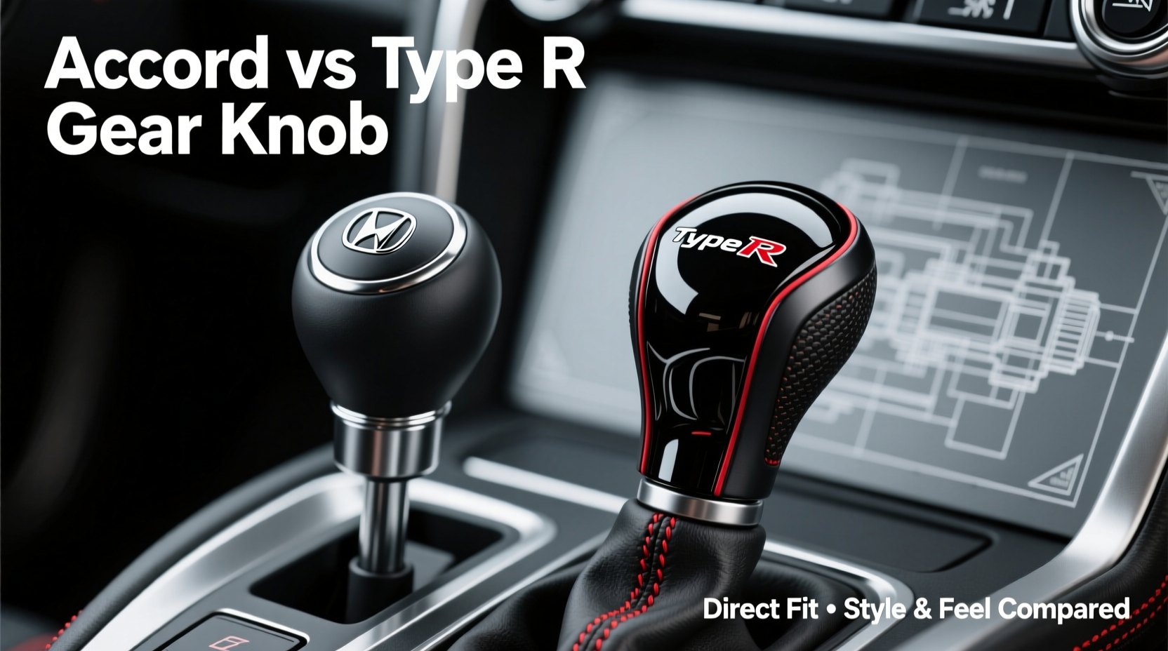 Accord vs Type R Gear Knob: Direct Fit, Style & Feel Compared
