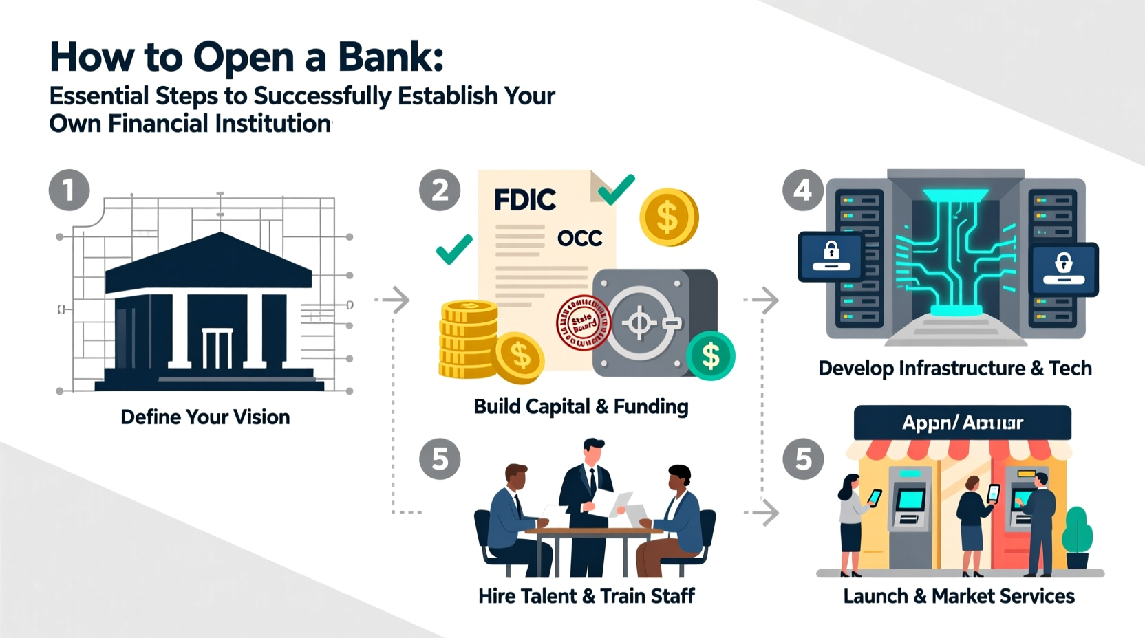 How To Open A Bank Essential Steps To Successfully Establish Your Own ...