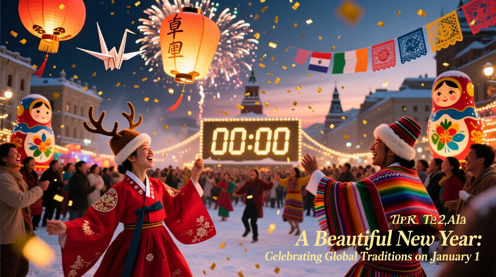 A Beautiful New Year: Celebrating Global Traditions on January 1