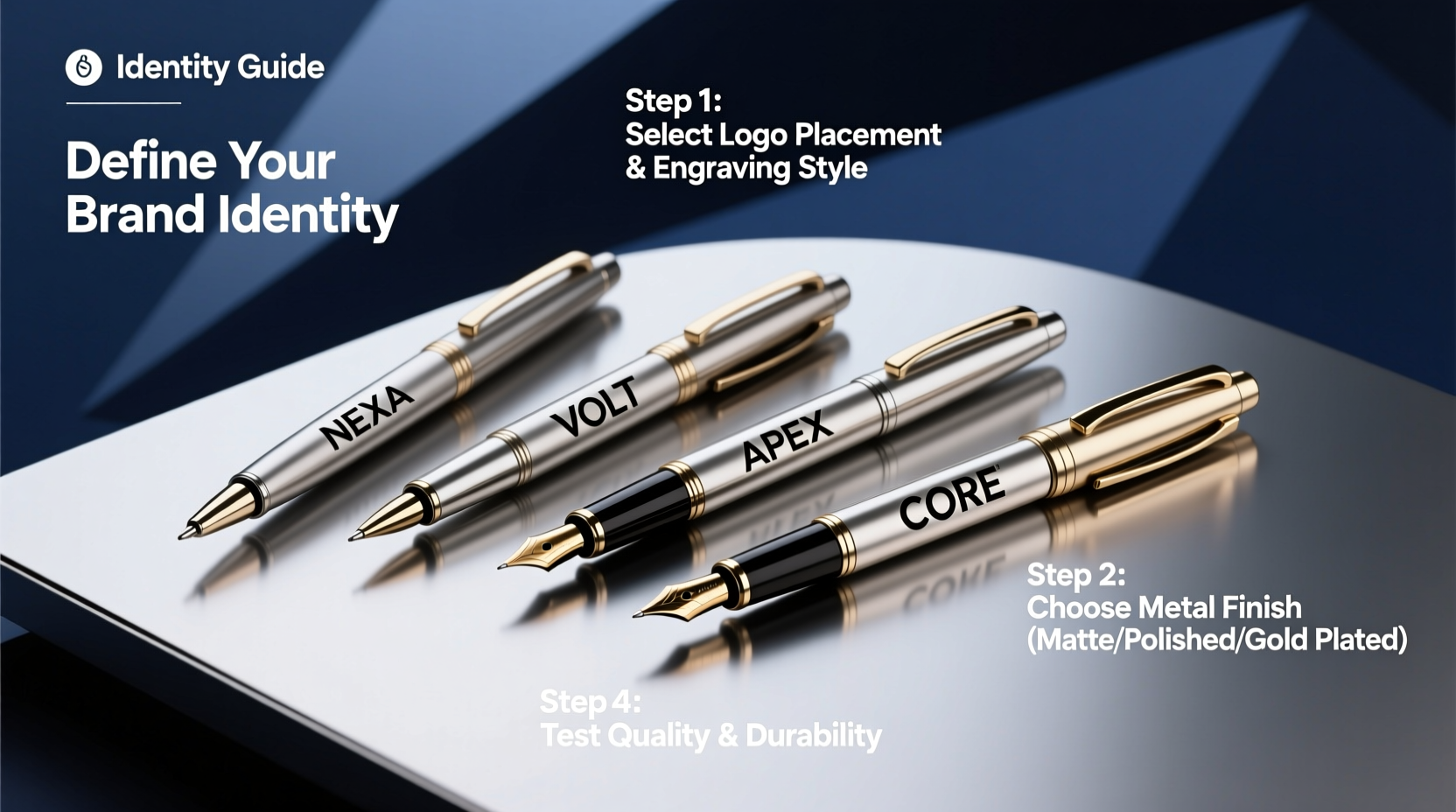 How to Choose the Best Metal Logo Pens Custom for Your Brand