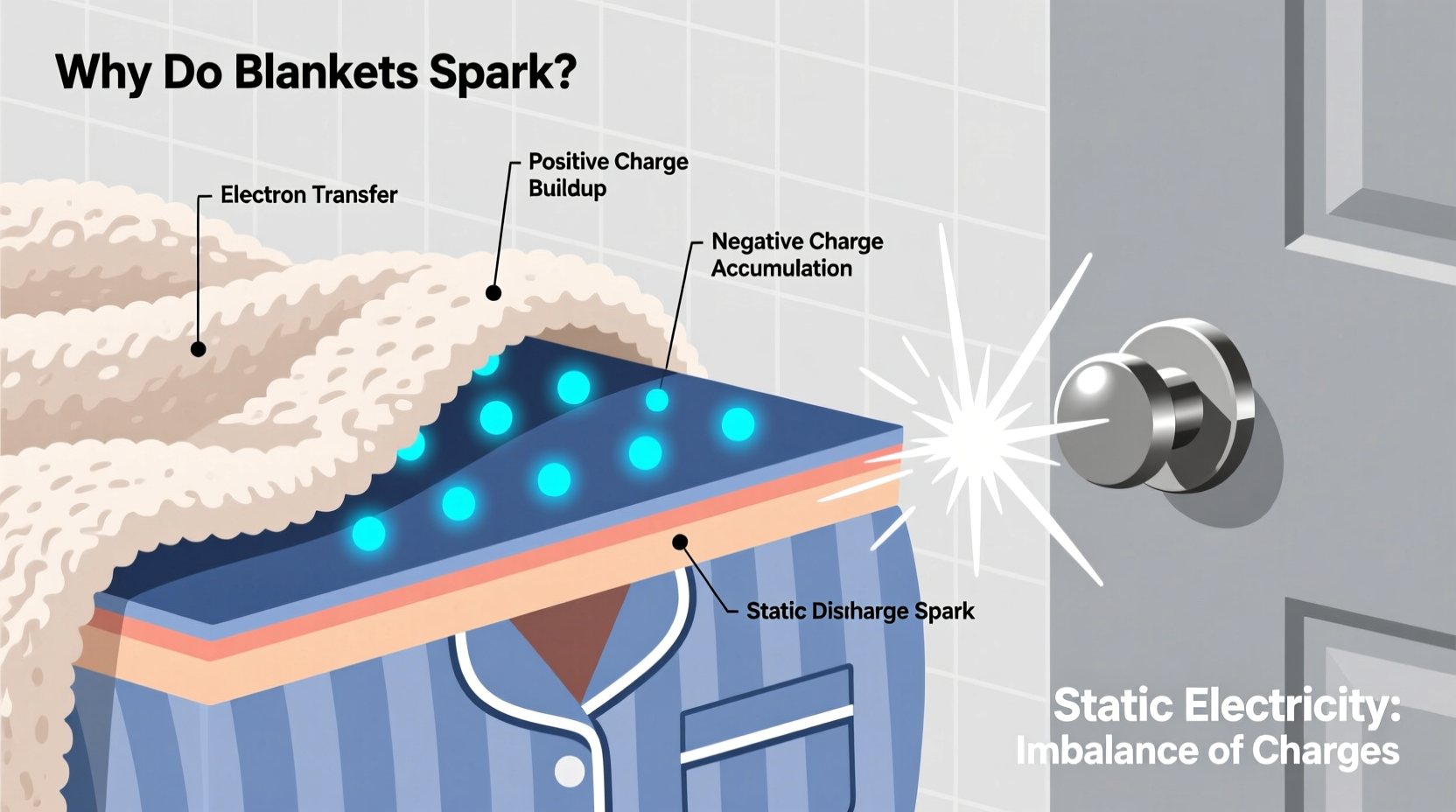 Why Do Blankets Spark Understanding Static Electricity