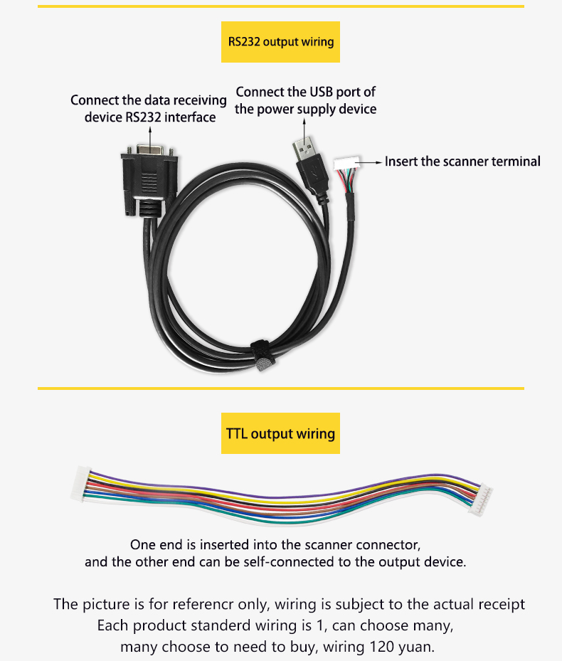Vguang QT970 Embedded QR Code Reader 2D OEM Fixed Mount Small size high ...