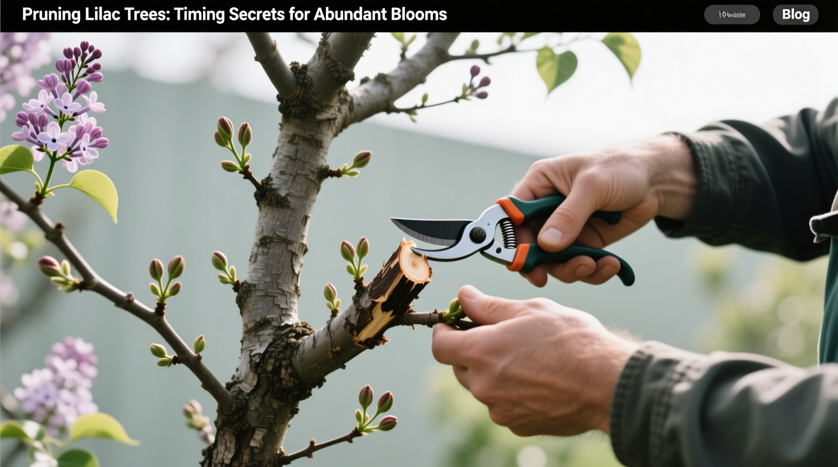 Pruning Lilac Trees: Timing Secrets for Abundant Blooms