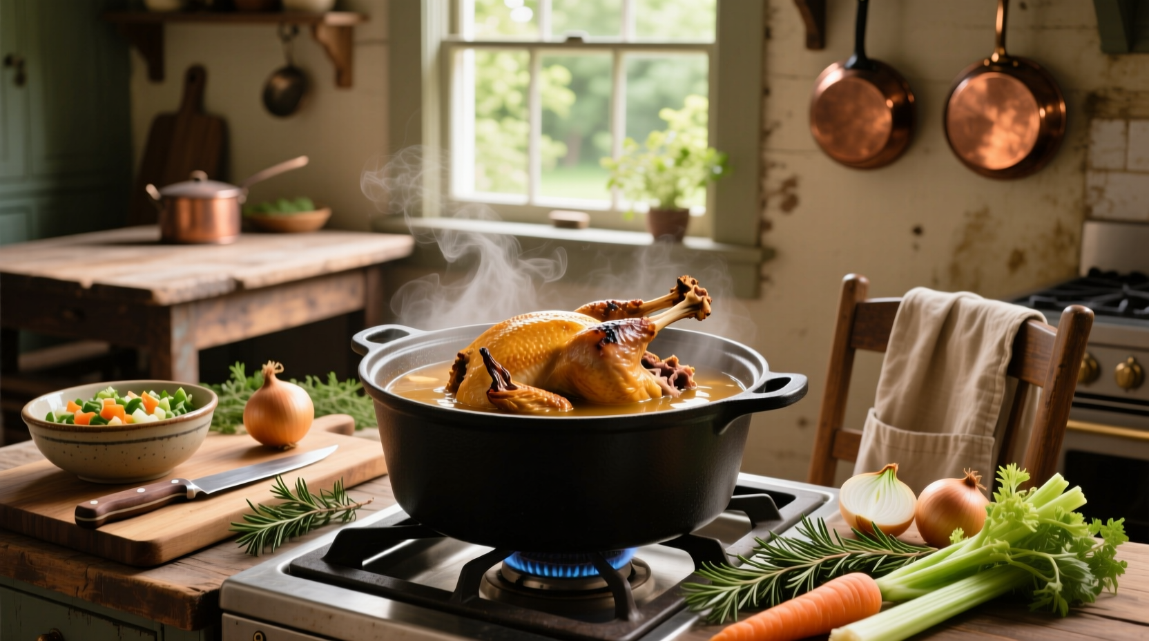 How to Make Turkey Soup with the Turkey Carcass