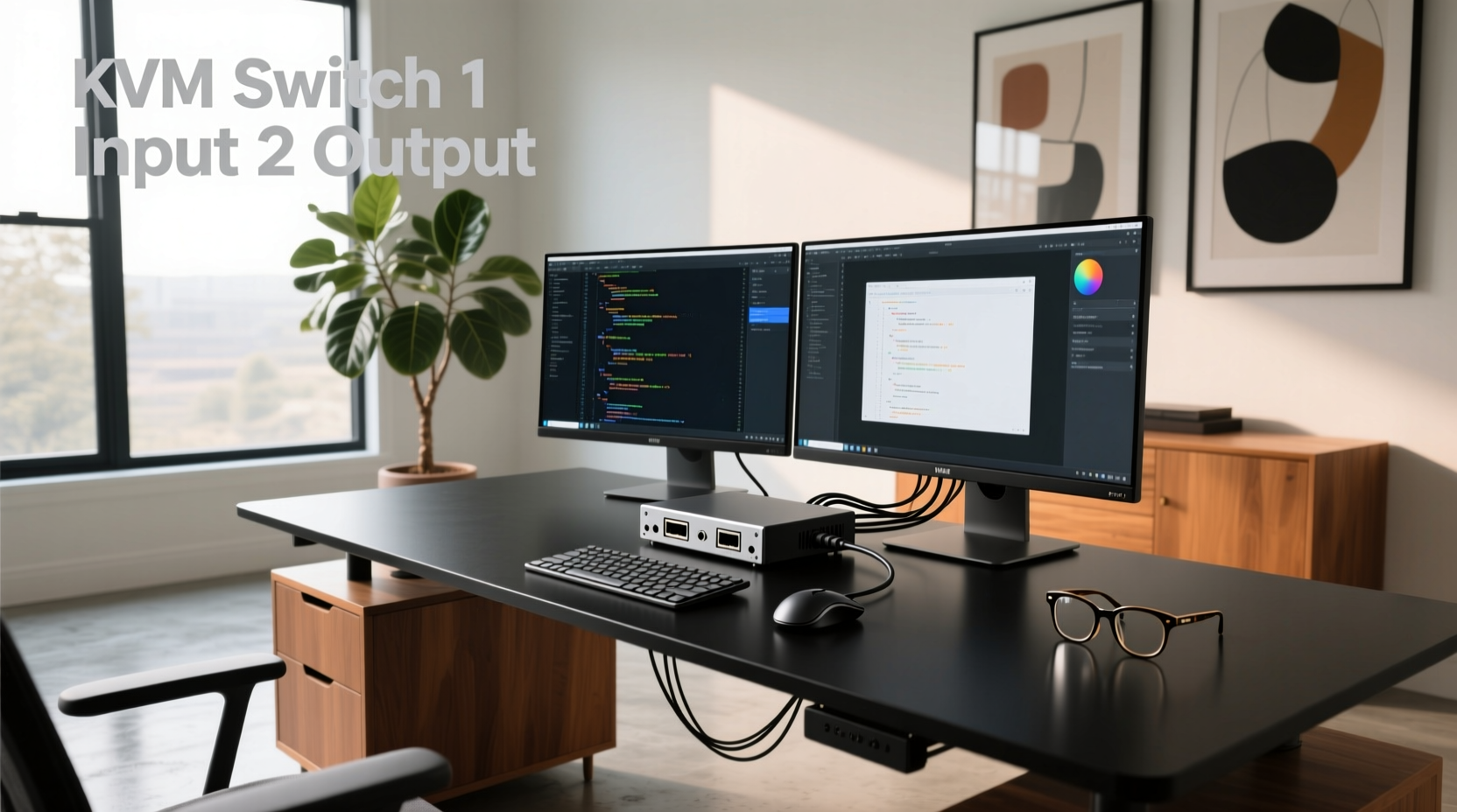 How to Choose a KVM Switch 1 Input 2 Output Guide