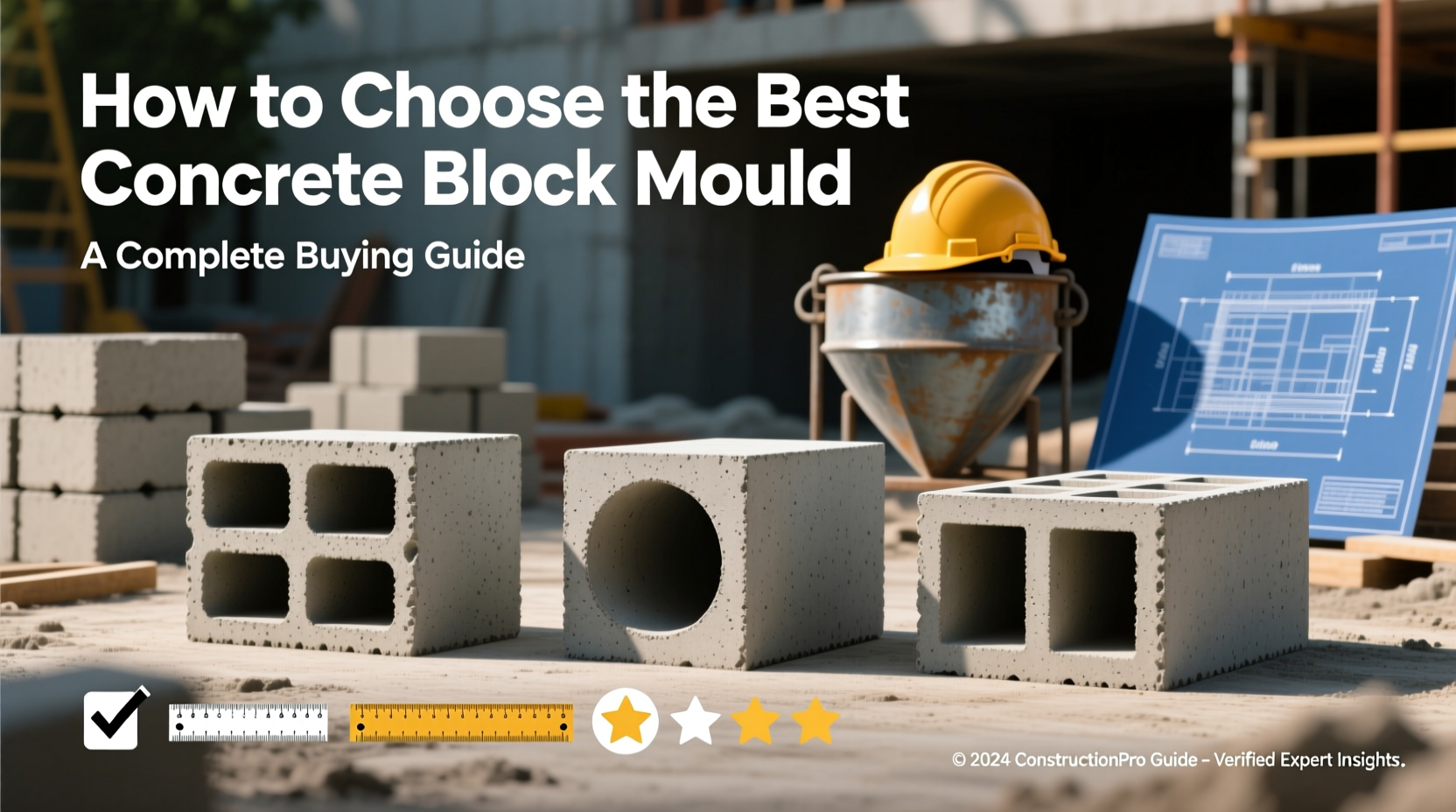 How to Choose the Best Concrete Block Mould: A Complete Buying Guide
