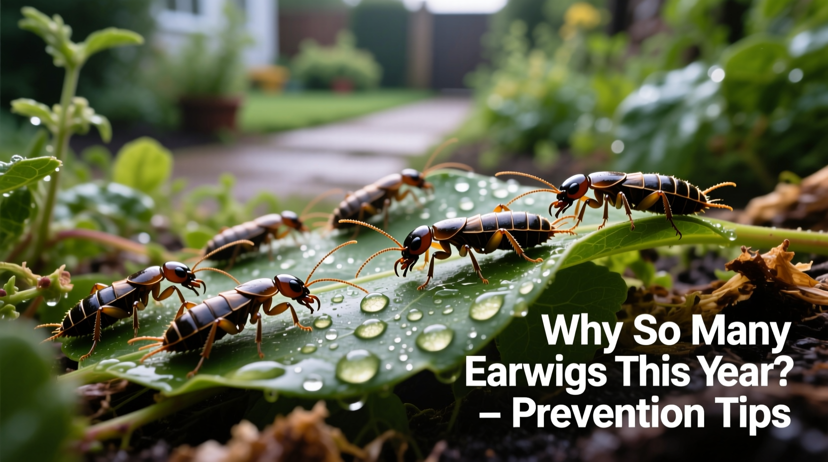 Why So Many Earwigs This Year Causes Prevention Tips