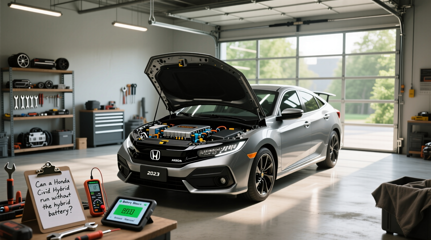 Honda Civic Hybrid New Battery