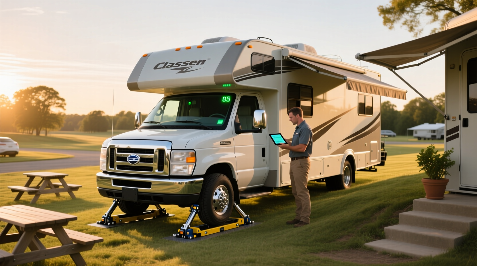 Level Up Your Rv Experience The Ultimate Guide To Class C Rv Leveling Jacks
