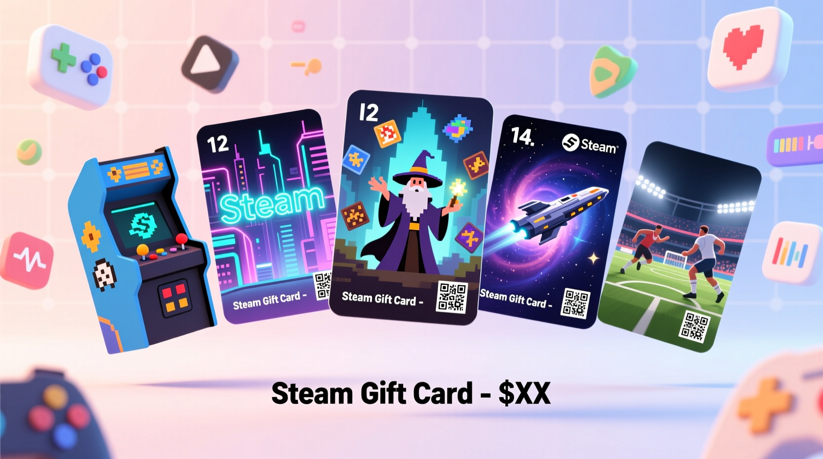Best 5 Steam Gift Card Ideas For Gamers