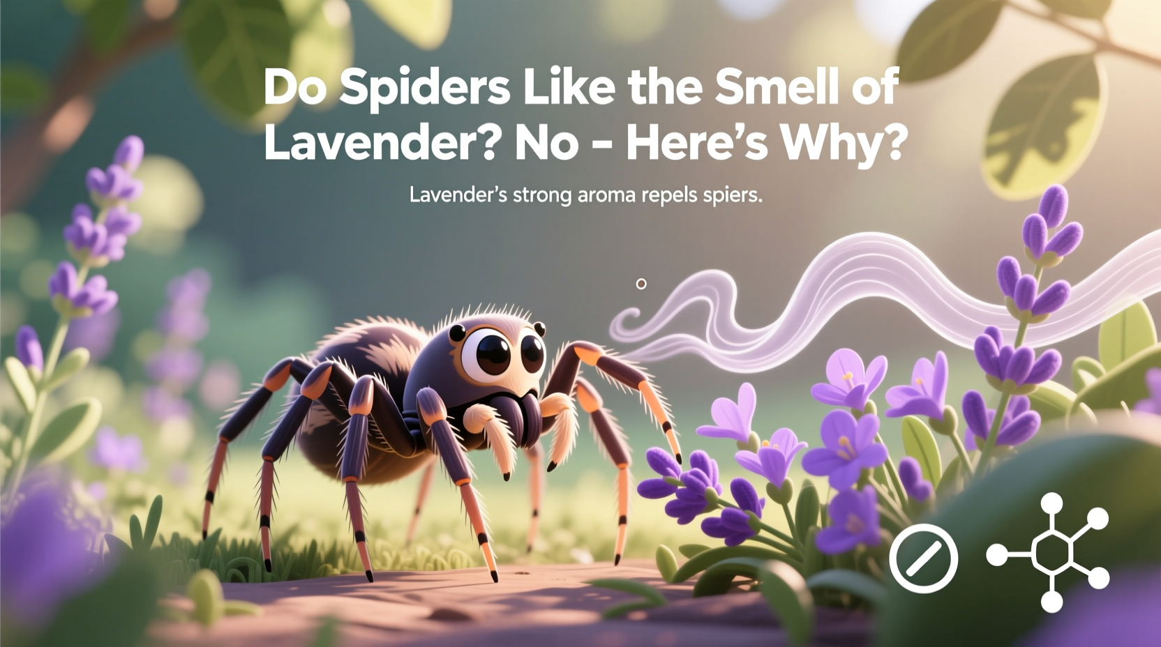 Do Spiders Like the Smell of Lavender? No – Here's Why