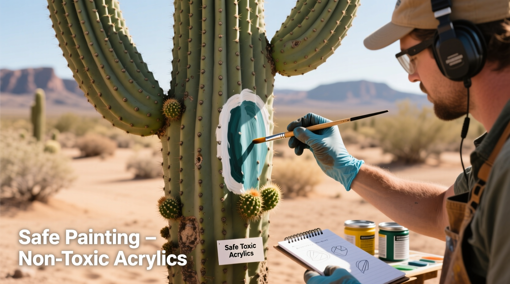 How to Paint a Cactus Safely (Without Harming It)