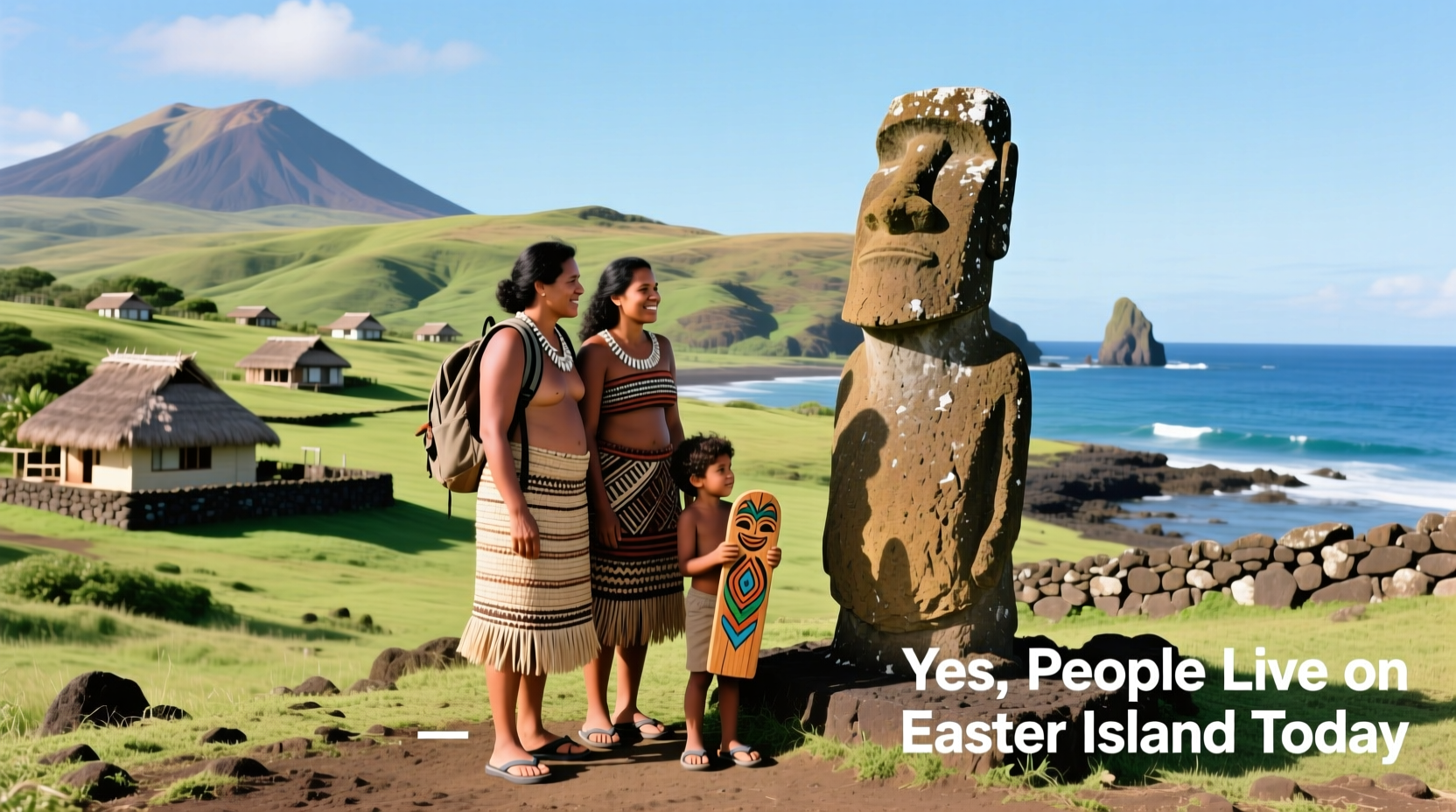 Yes, People Live on Easter Island Today