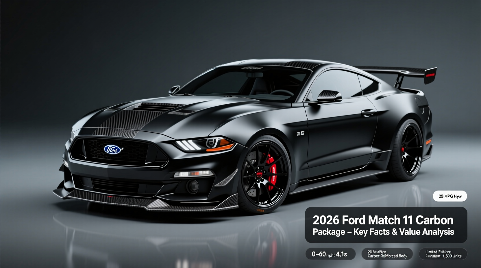 2026 Ford Mach 1 Carbon Package: Value Analysis & Key Facts