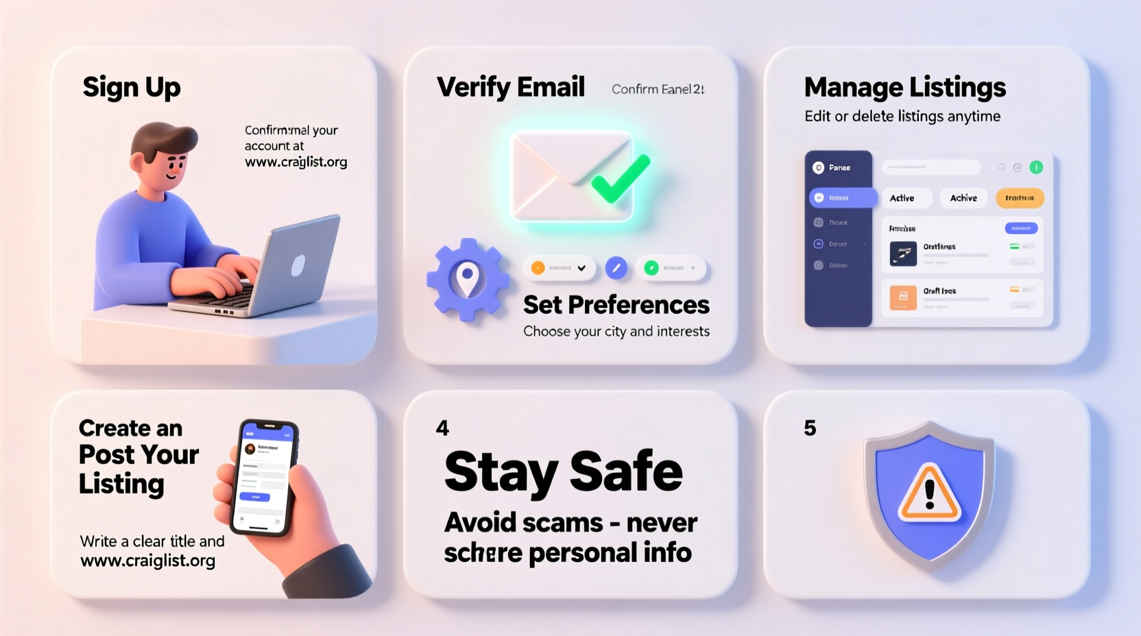 Step By Step Guide To Creating And Managing Your Craigslist Account Easily