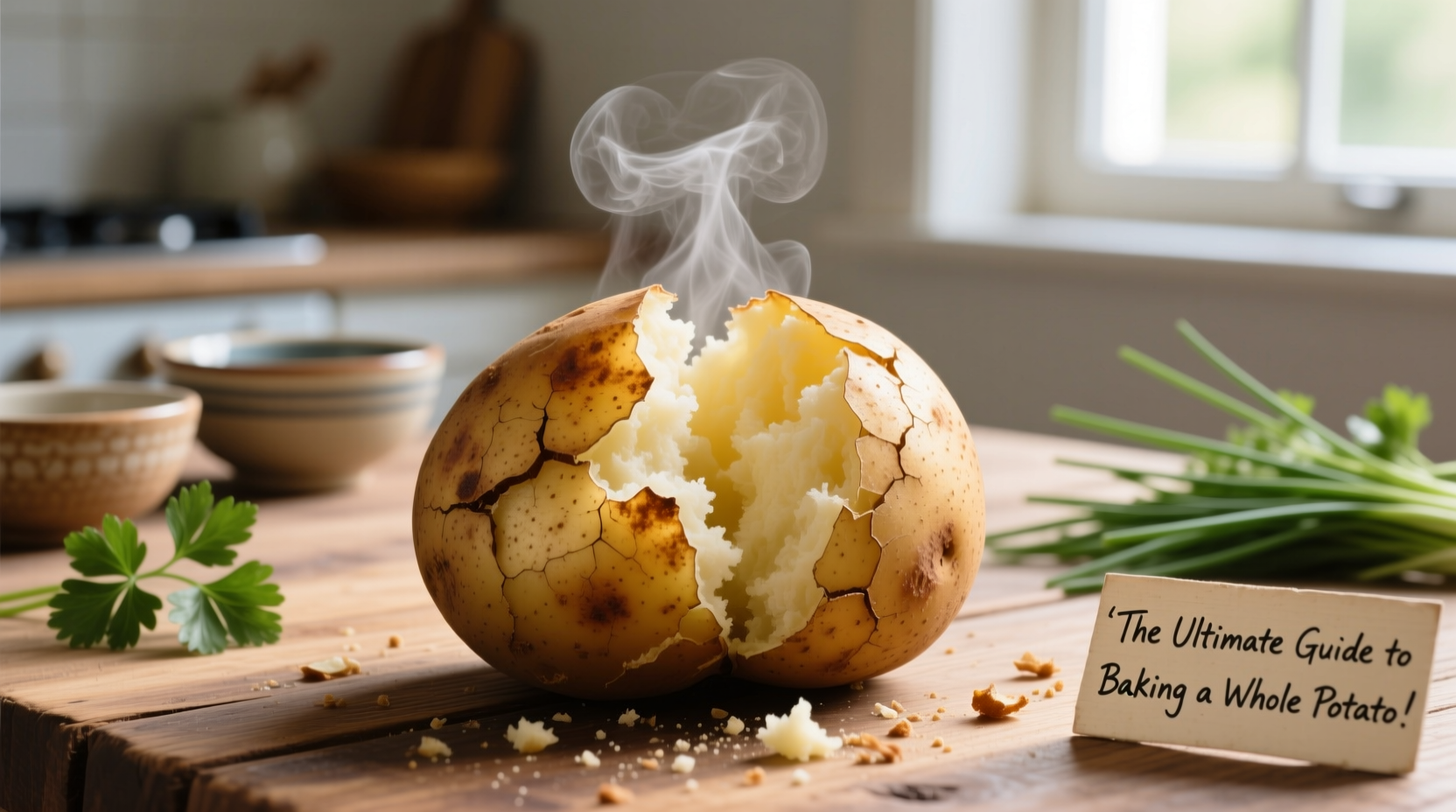 The Ultimate Guide To Baking A Whole Potato For Fluffy Flavorful Results