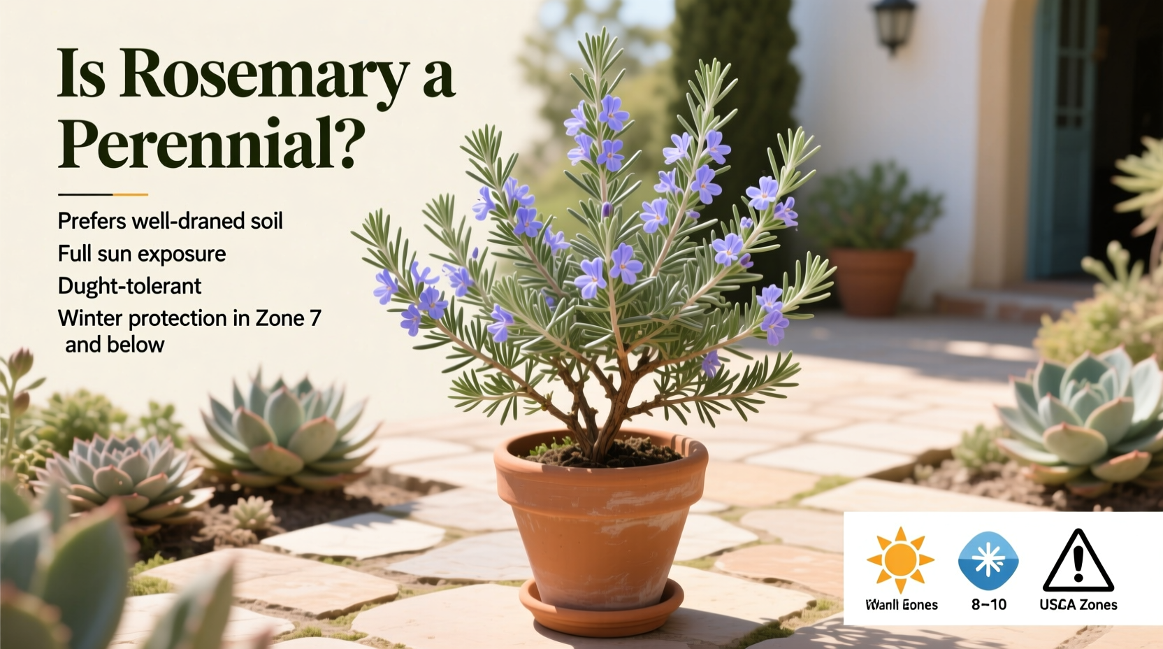 Is Rosemary a Perennial? Climate Guide & Care Tips