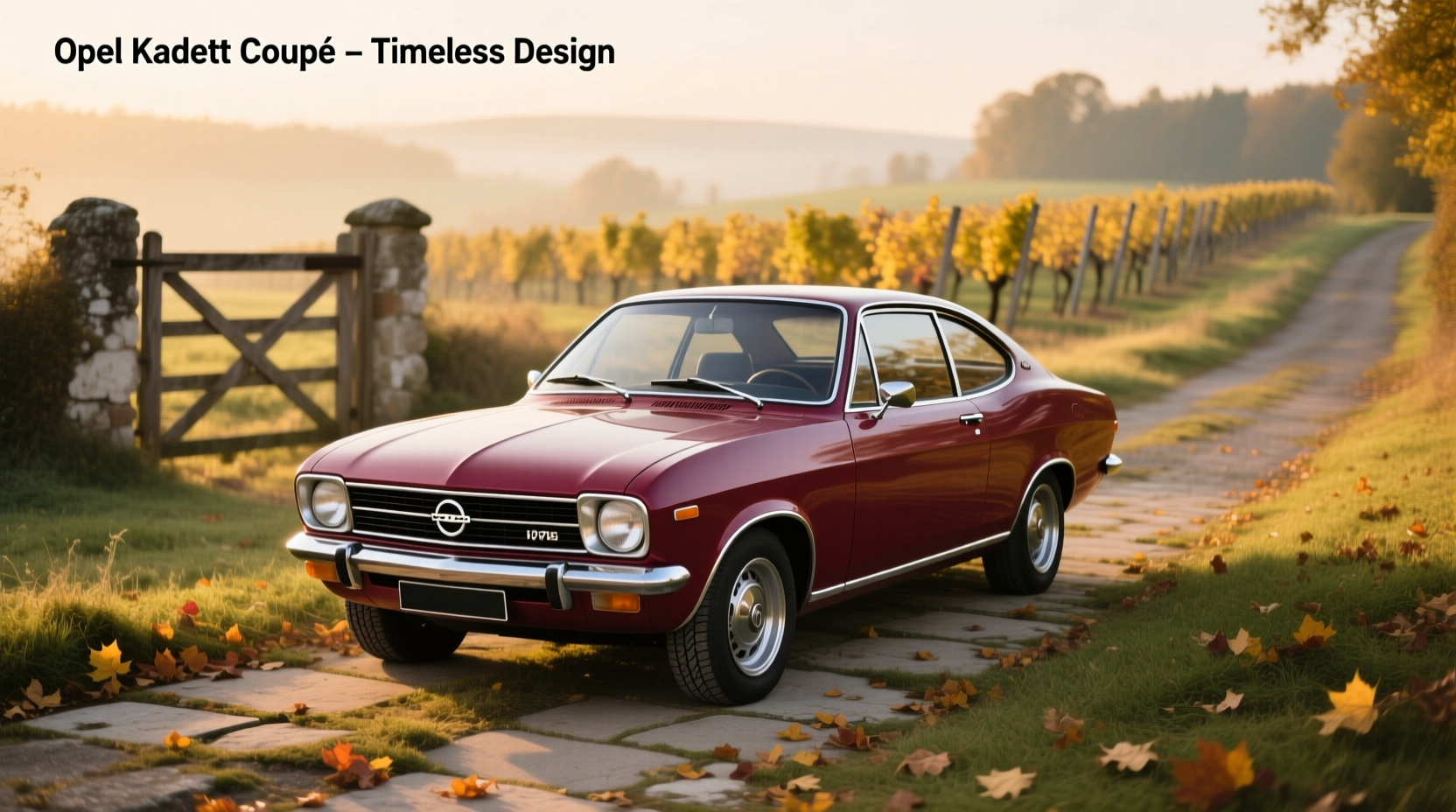 Elegantes Opel Kadett Coupe Bild