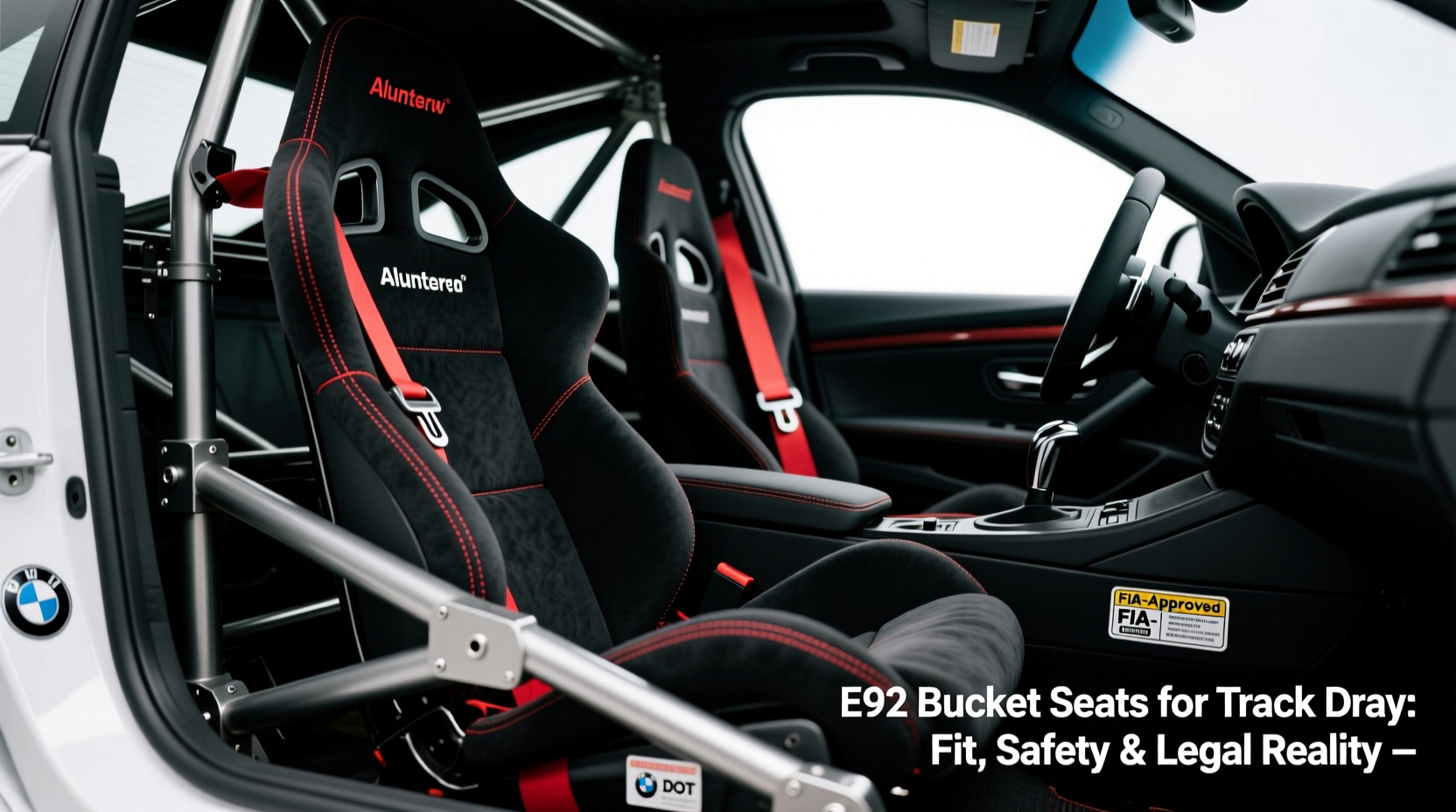 E92 Bucket Seats for Track Day: Fit, Safety & Legal Reality
