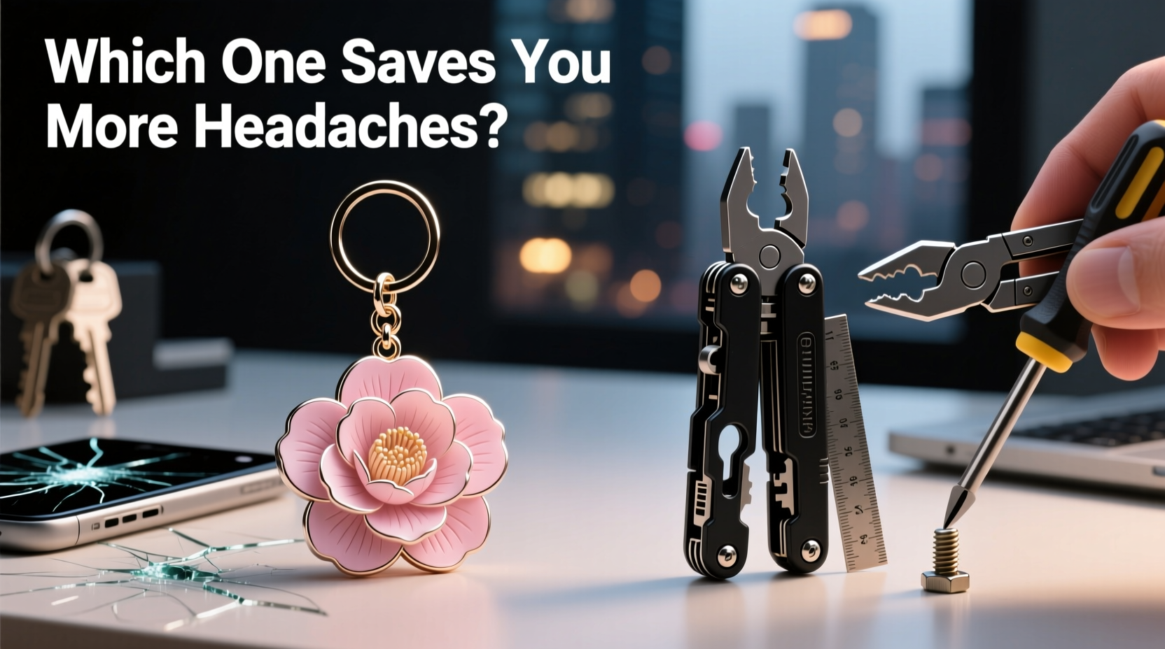Camellia Keychain Vs Multi Tool Keychain Which One Actually Saves You ...