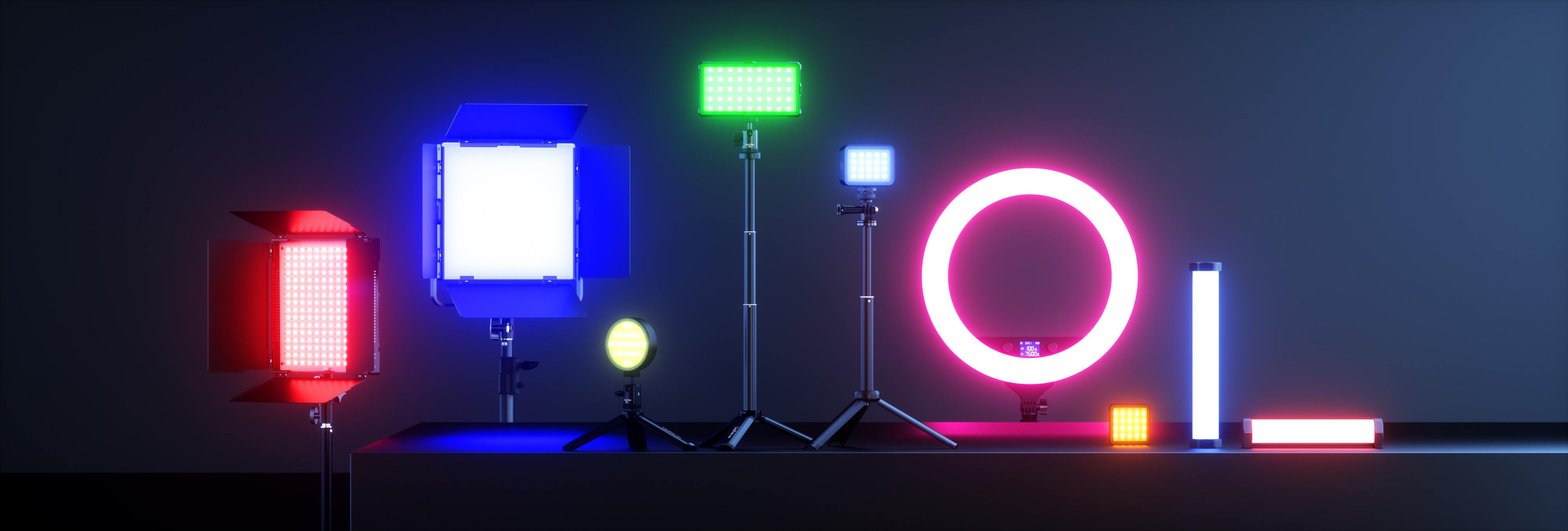 Shenzhen Li Neng Technology Co., Ltd. - LED Video Light, Light Stands