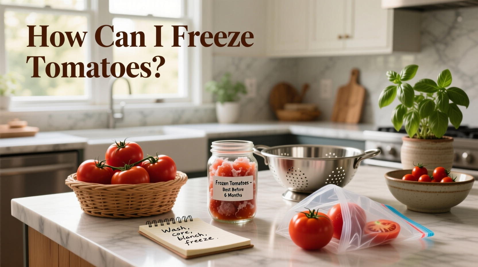 How to Freeze Tomatoes: A Practical Guide
