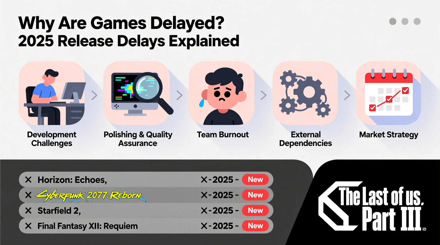 Why Are Games Delayed Reasons List Of Delayed 2025 Games