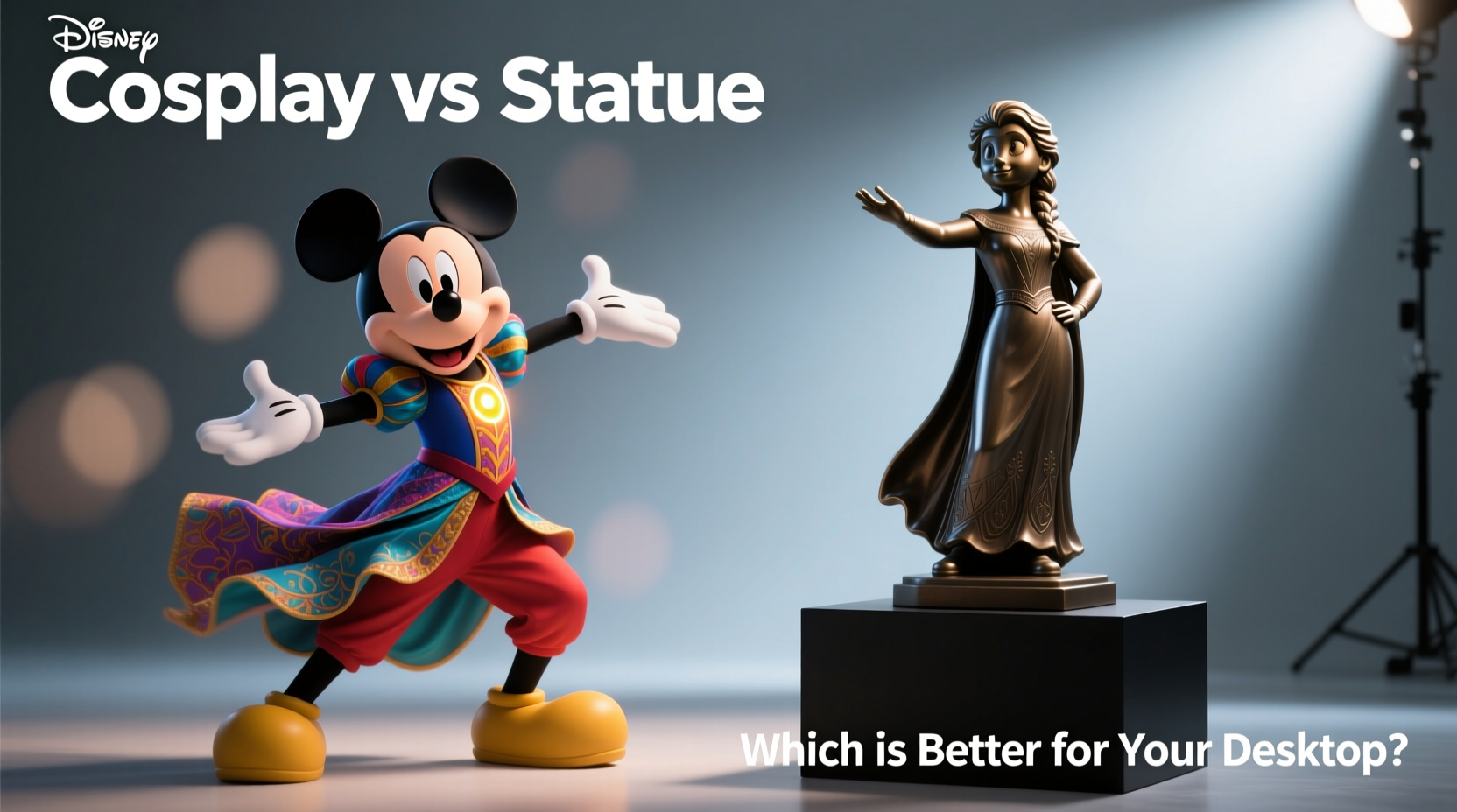 Disney Cosbi Vs Statues Whats The Difference And Which Desktop ...