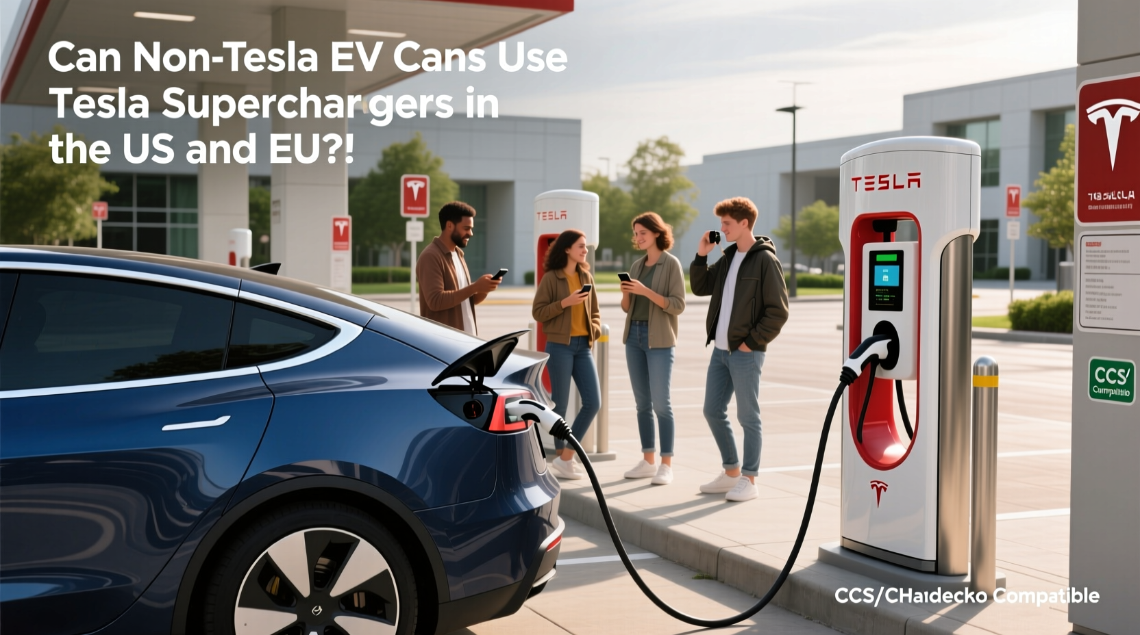 How to Use Tesla Superchargers with Non-Tesla EVs