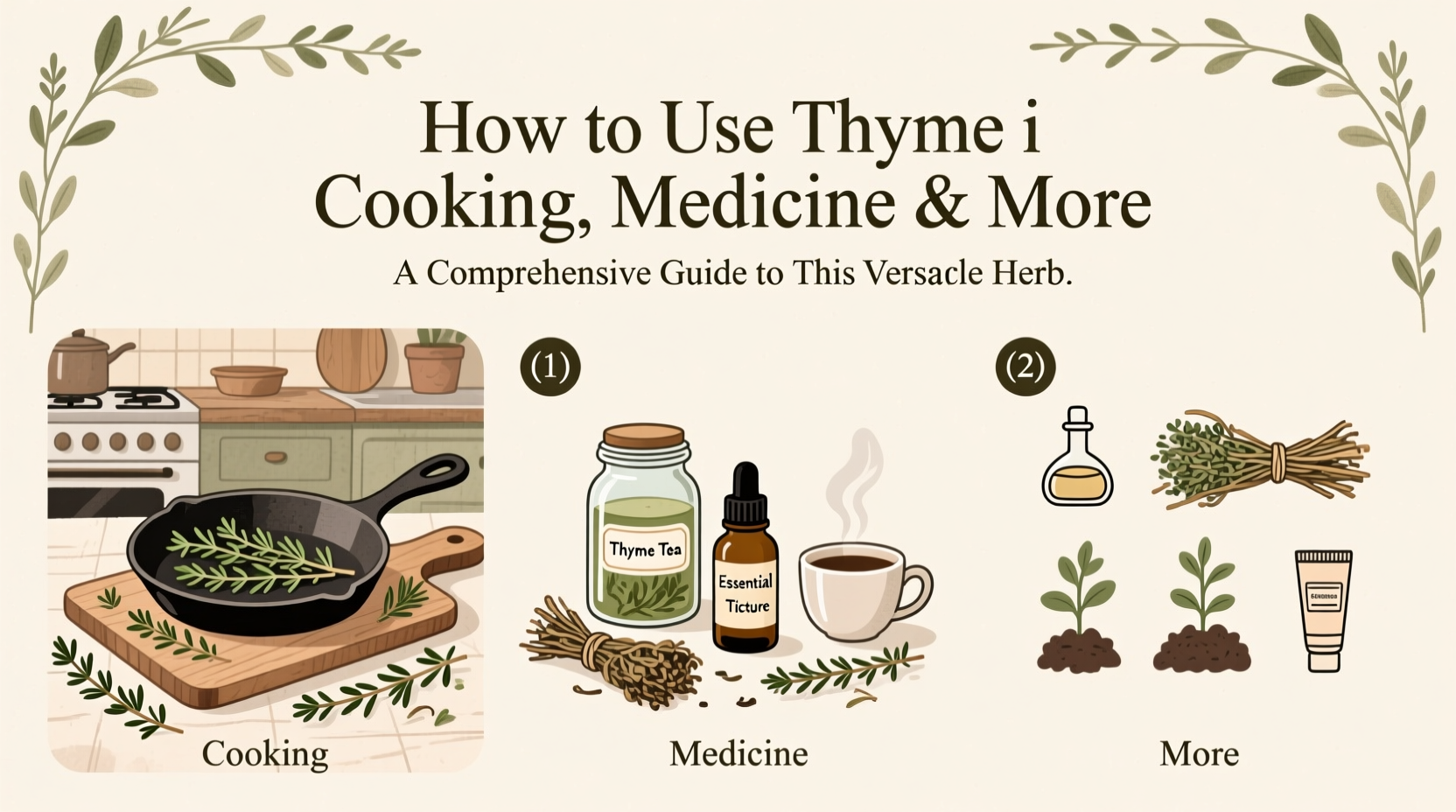 How to Use Thyme in Cooking, Medicine & More