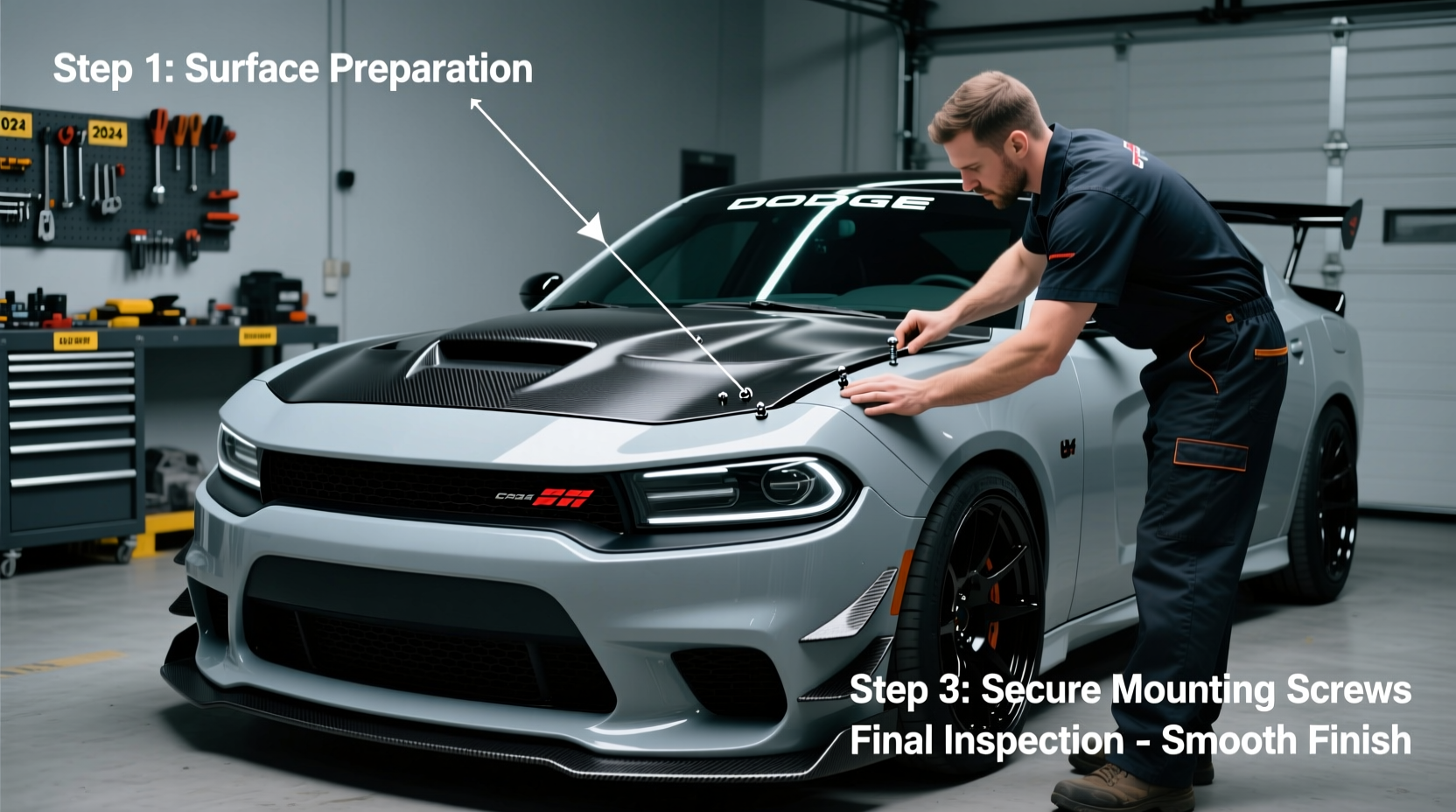 Charger Hellcat Carbon Spoiler Install: Full Step-by-Step Guide