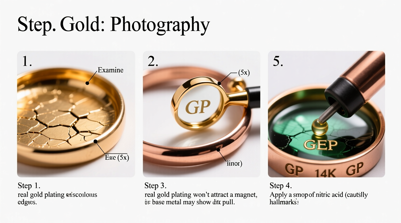 A Step By Step Guide To Accurately Identify Real Gold Plating On Copper ...