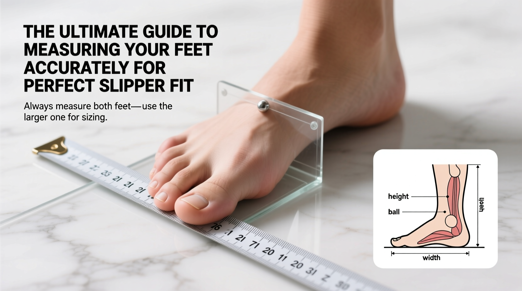 The Ultimate Guide To Measuring Your Feet Accurately For Perfect ...