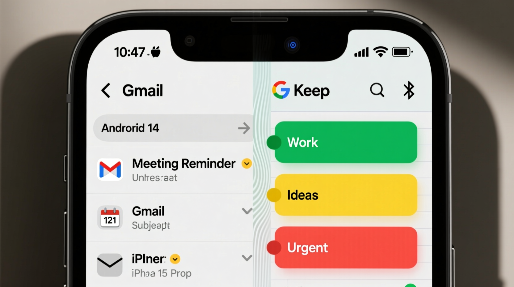 Android 14 Split Screen Without Gesture Conflicts