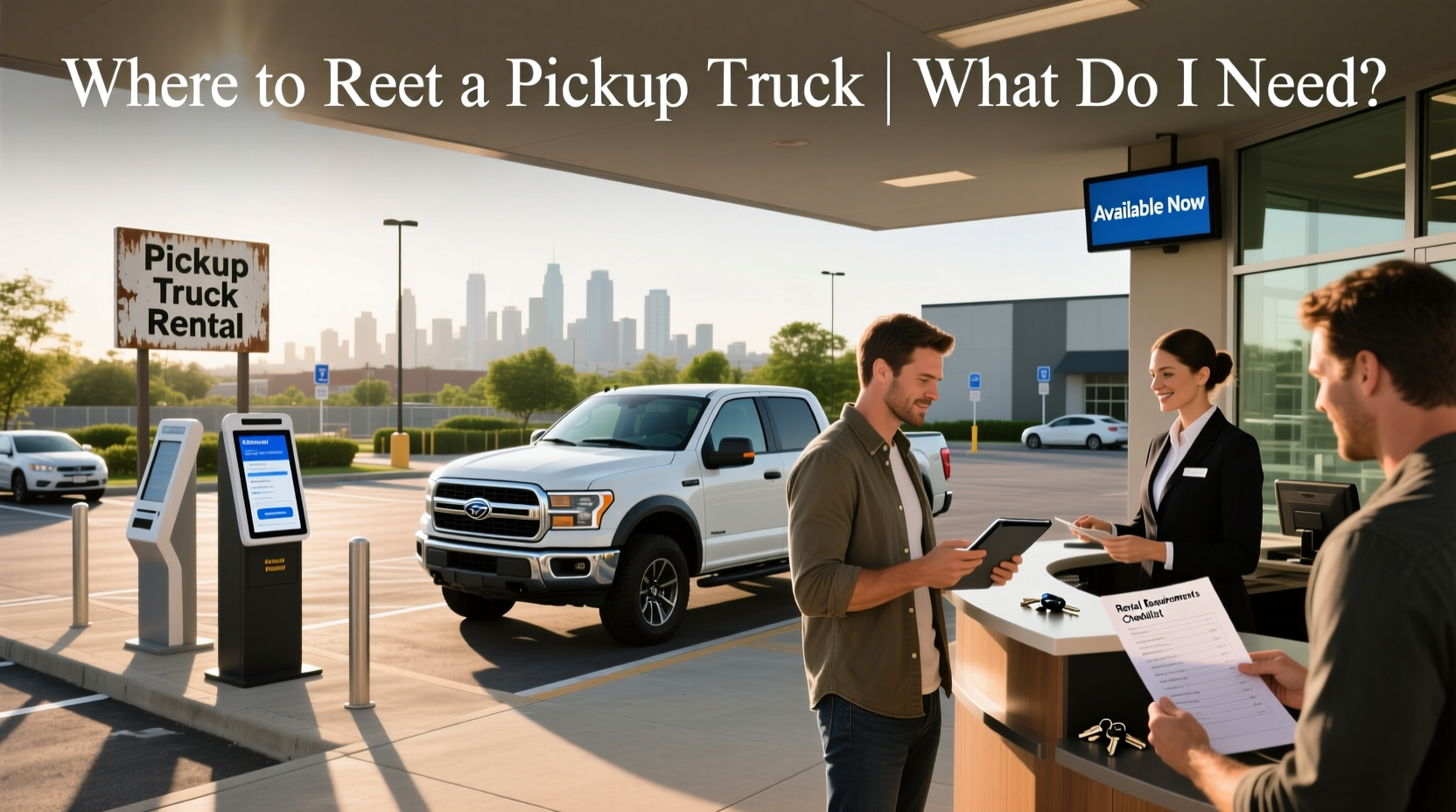 How to Rent a Pickup Truck: A Practical Guide