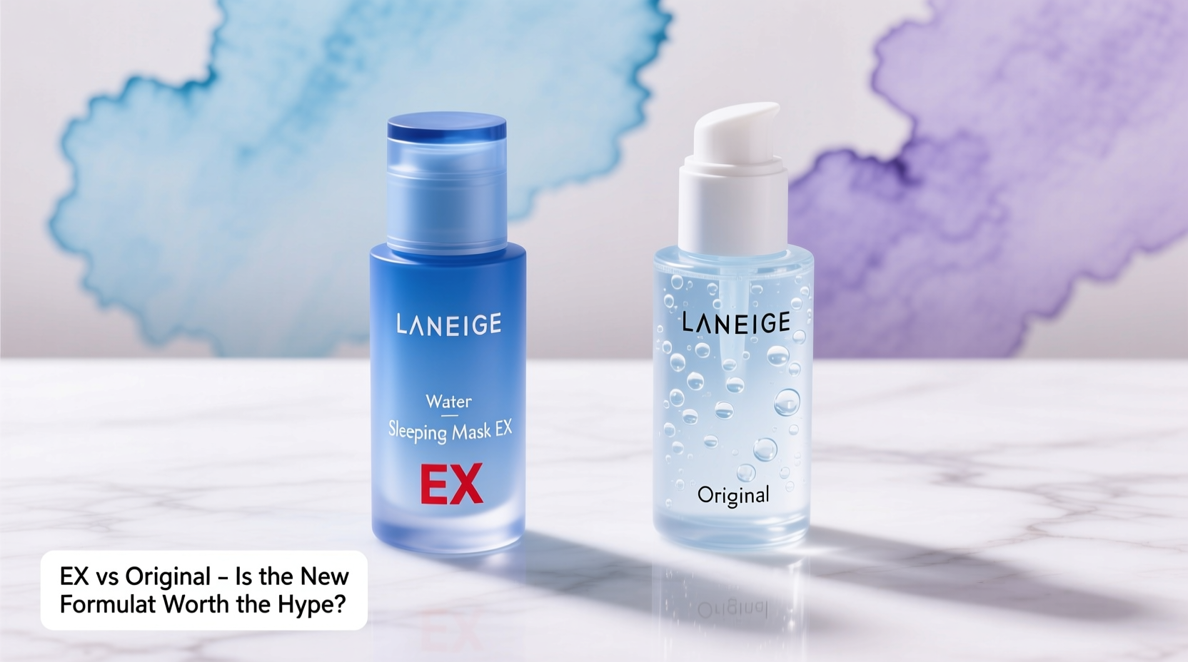 Laneige Water Sleeping Mask Ex Vs Original Is The New Formula Worth The ...