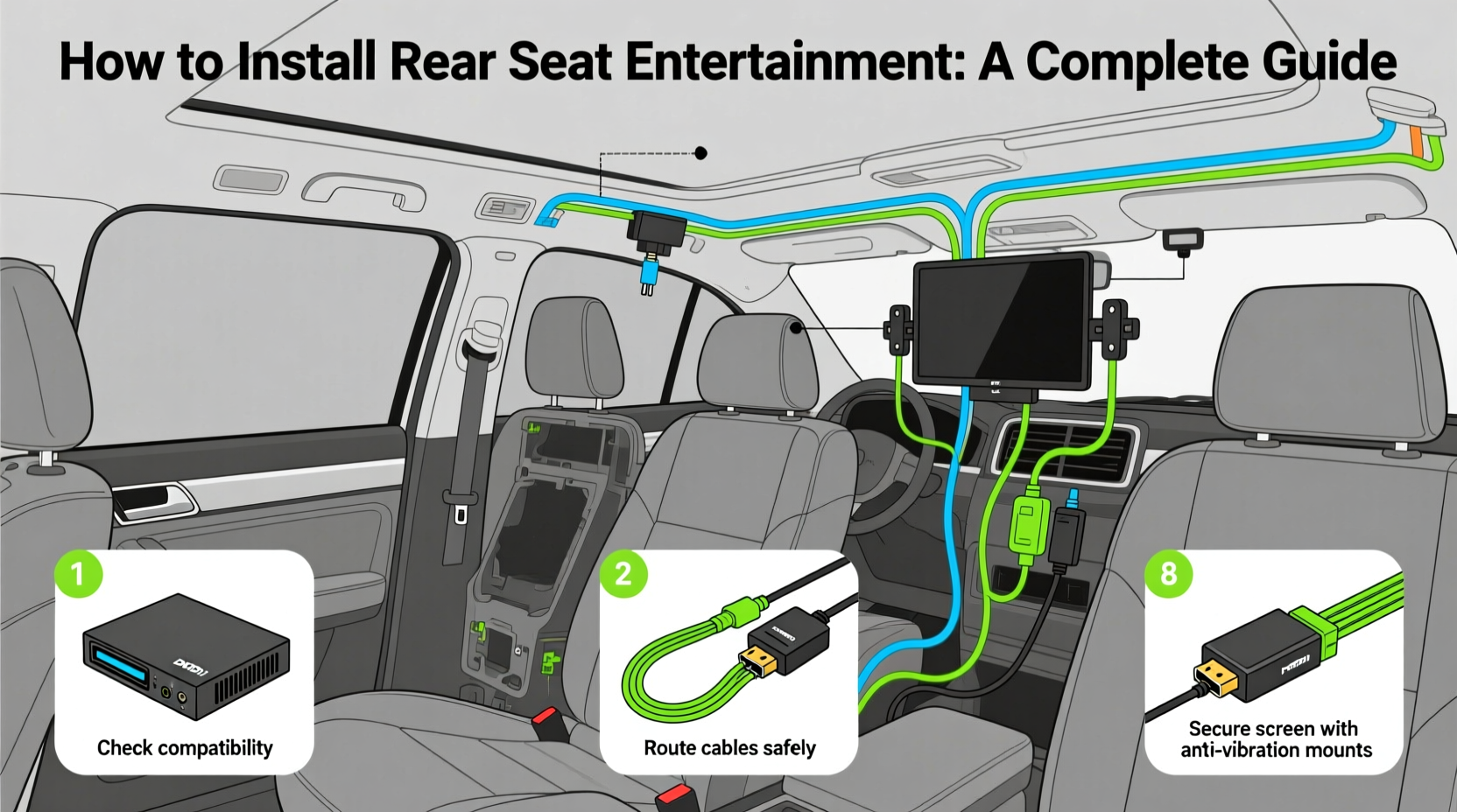 How to Install Rear Seat Entertainment: A Complete Guide