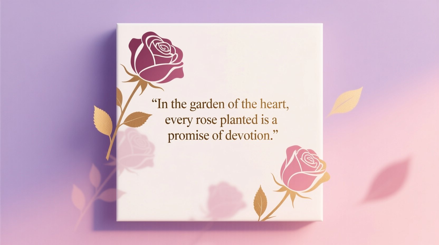 Quotes About Roses and Love