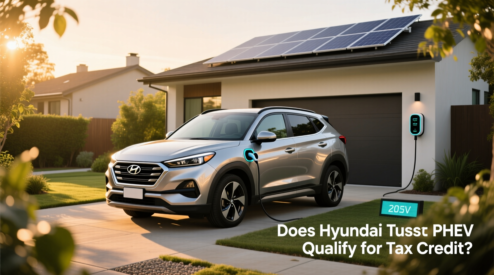 Hyundai Tucson Plug-in Hybrid tax credit guide