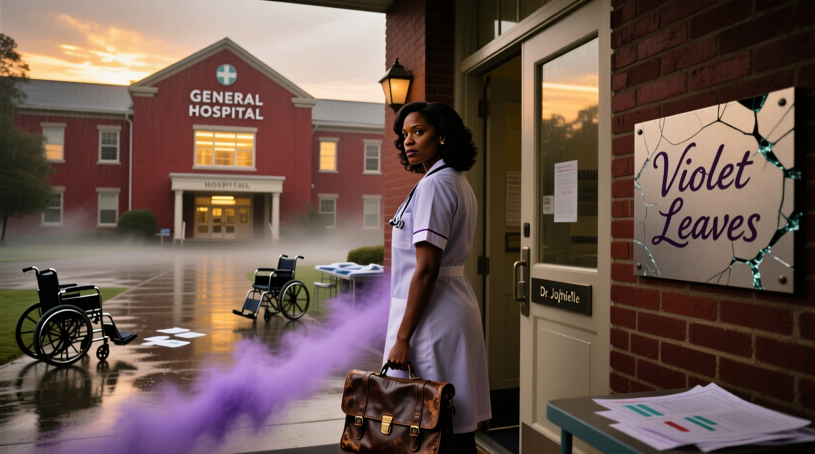 Why Is Violet Leaving General Hospital Jophielle Loves Exit
