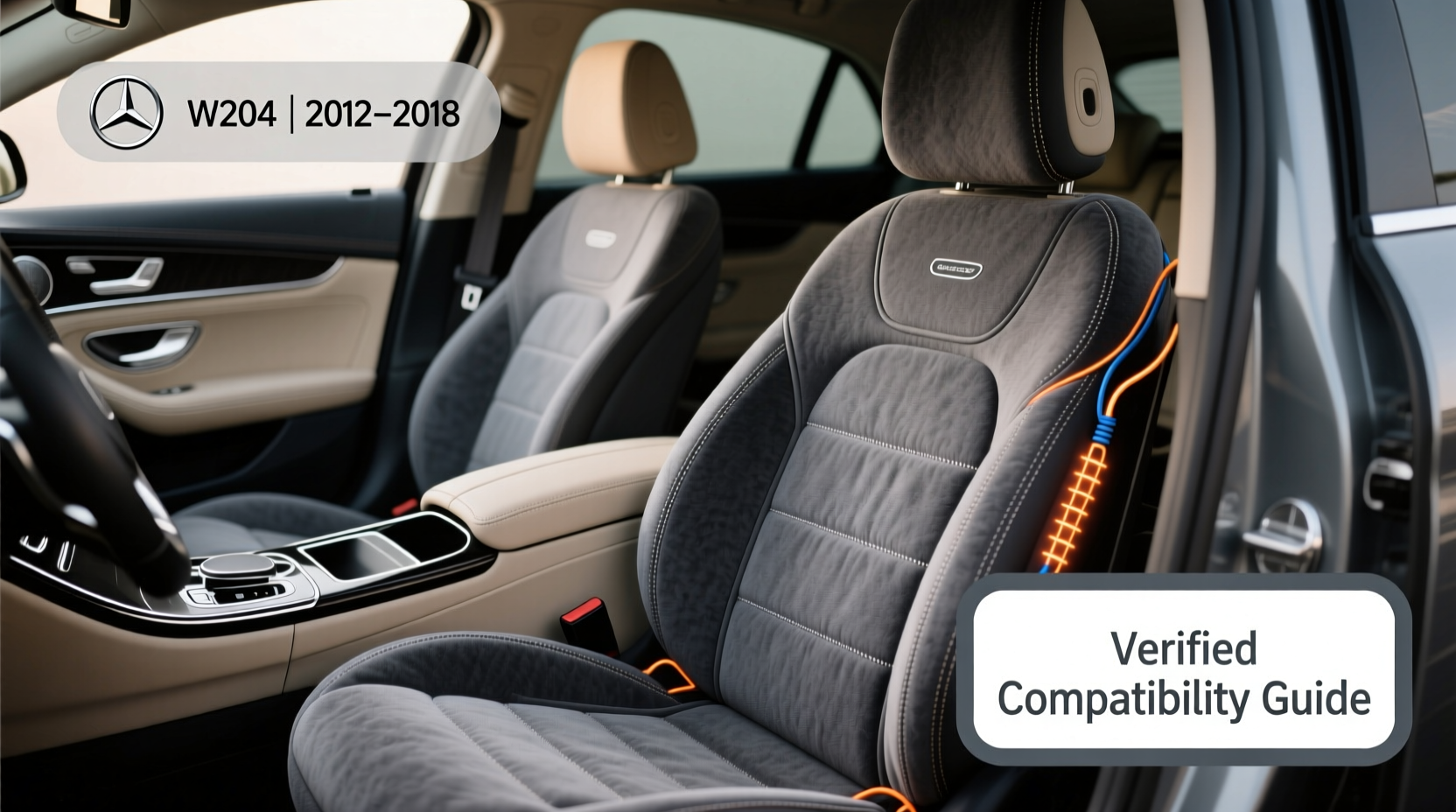 W204 Heated Seat Covers: Verified Compatibility Guide