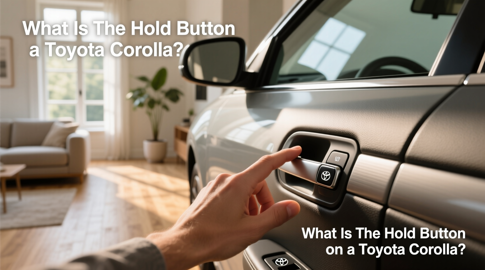 How to Choose Toyota Corolla Window Closer, What Is the Hold Button?
