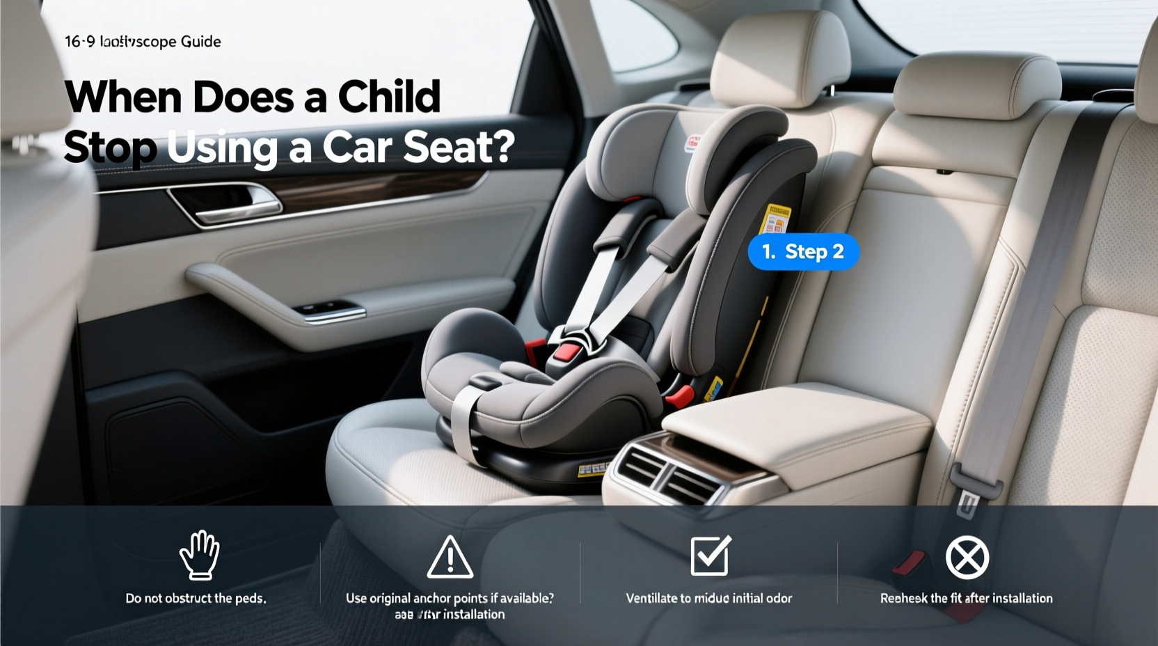 When Does a Child Stop Riding in a Car Seat: Buying Guide