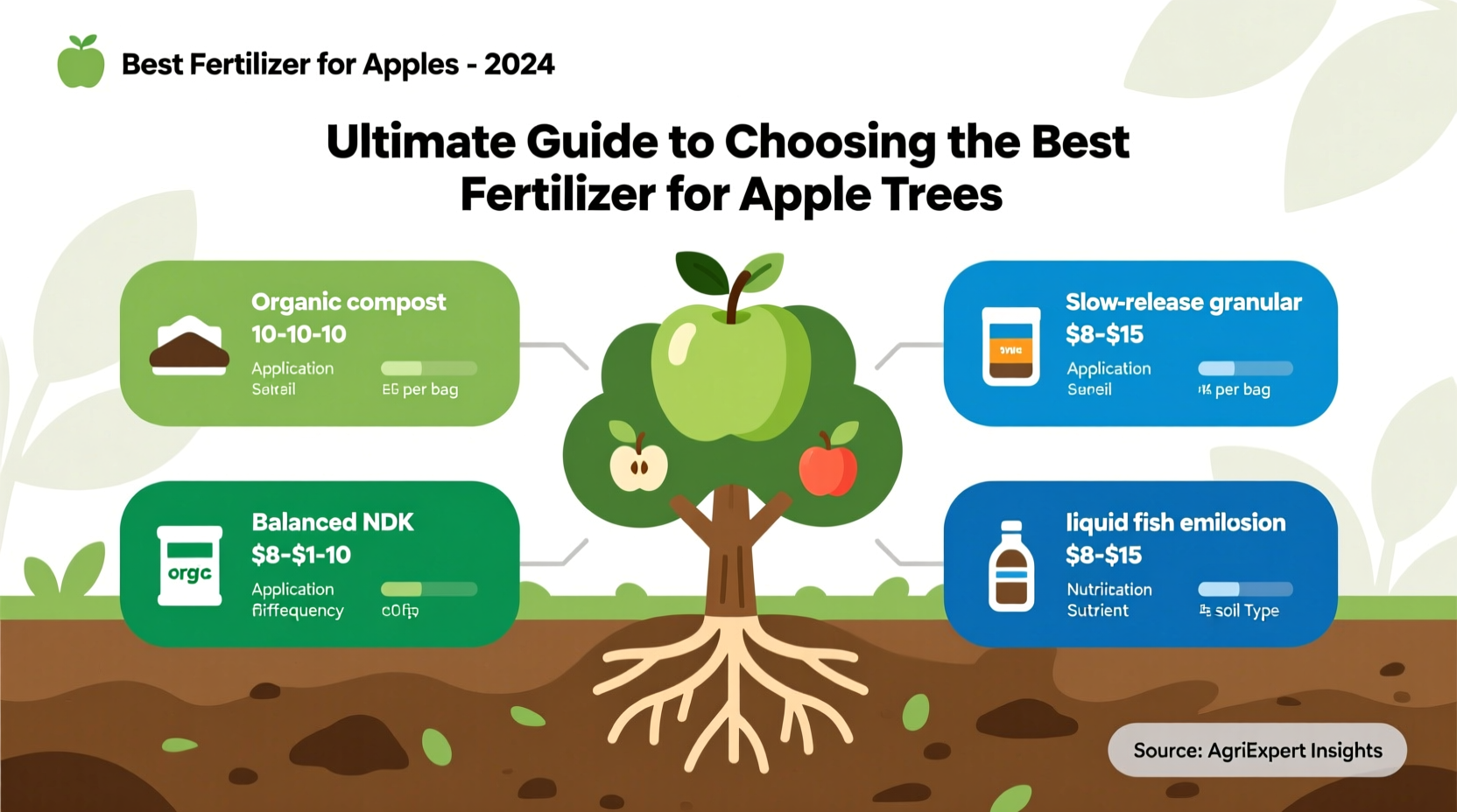 Guide To Finding The Best Fertilizer For Apples With Prices And Options