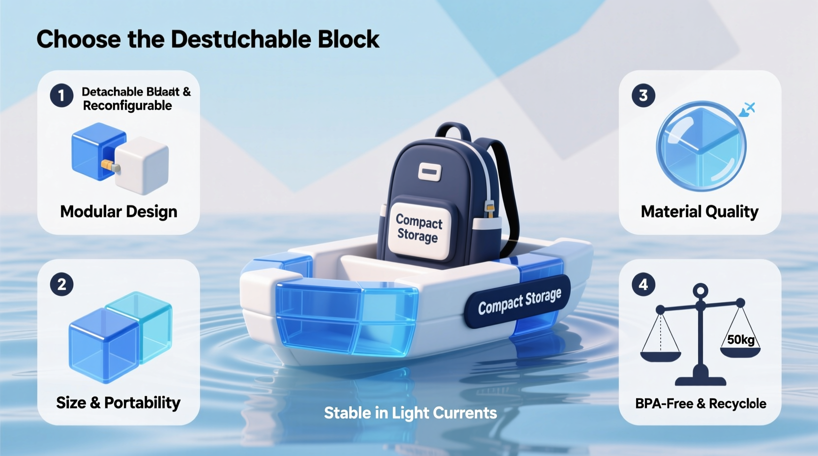 How to Choose the Best Detachable Block Plastic Boat for Your Needs