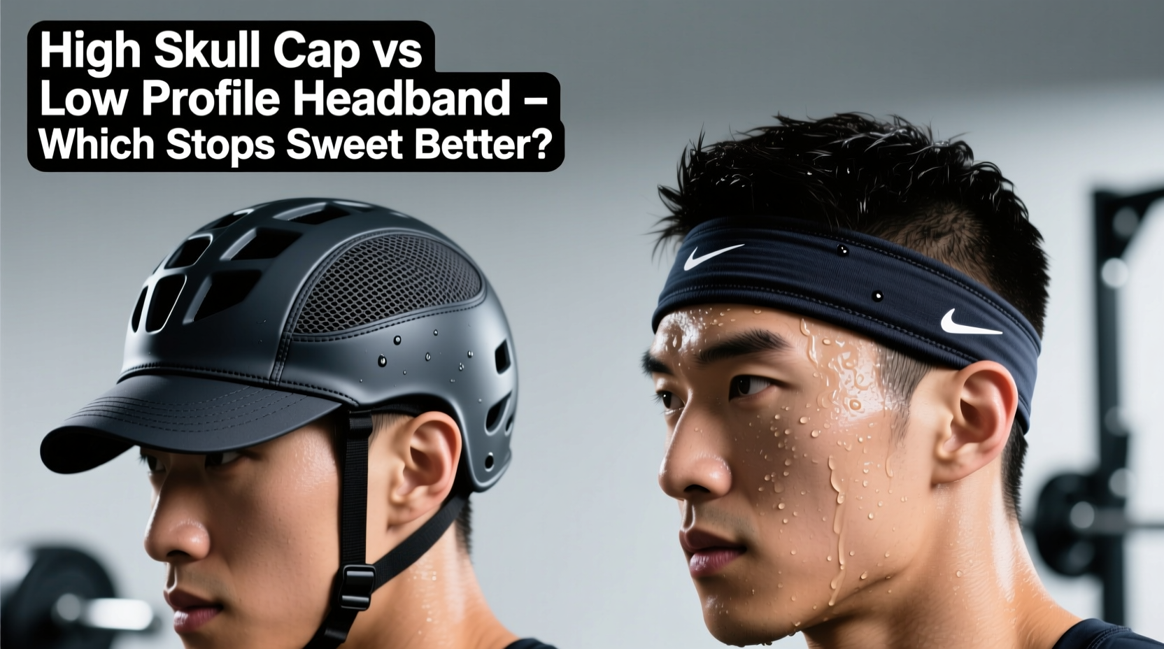High Skull Cap Vs Low Profile Headband Which One Really Stops Sweat Better
