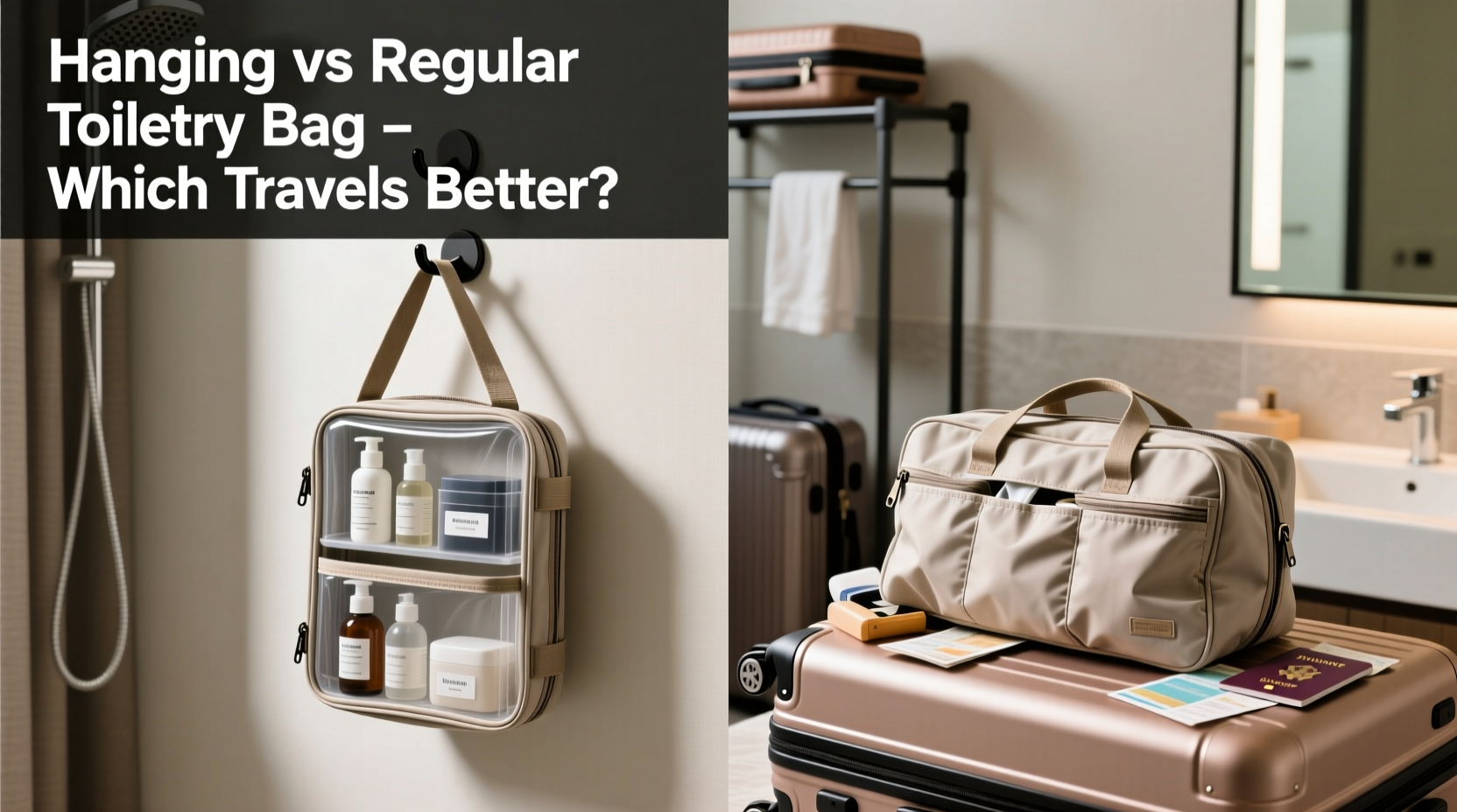Hanging Vs Regular Toiletry Bag Which One Actually Travels Better