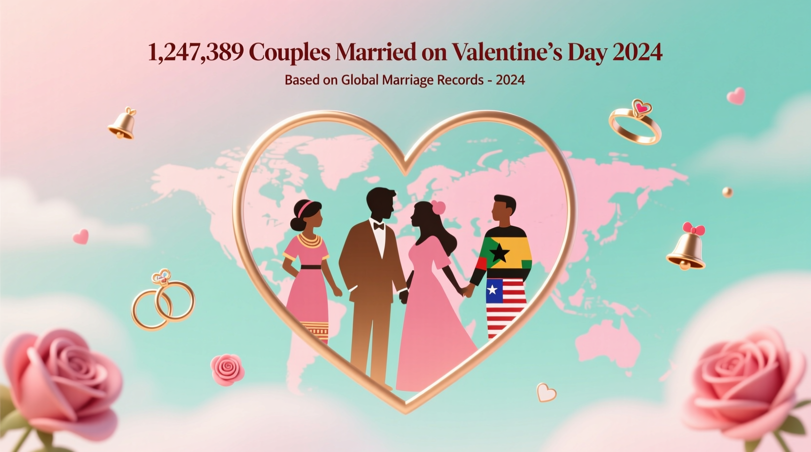 How Many People Got Married on Valentine's Day