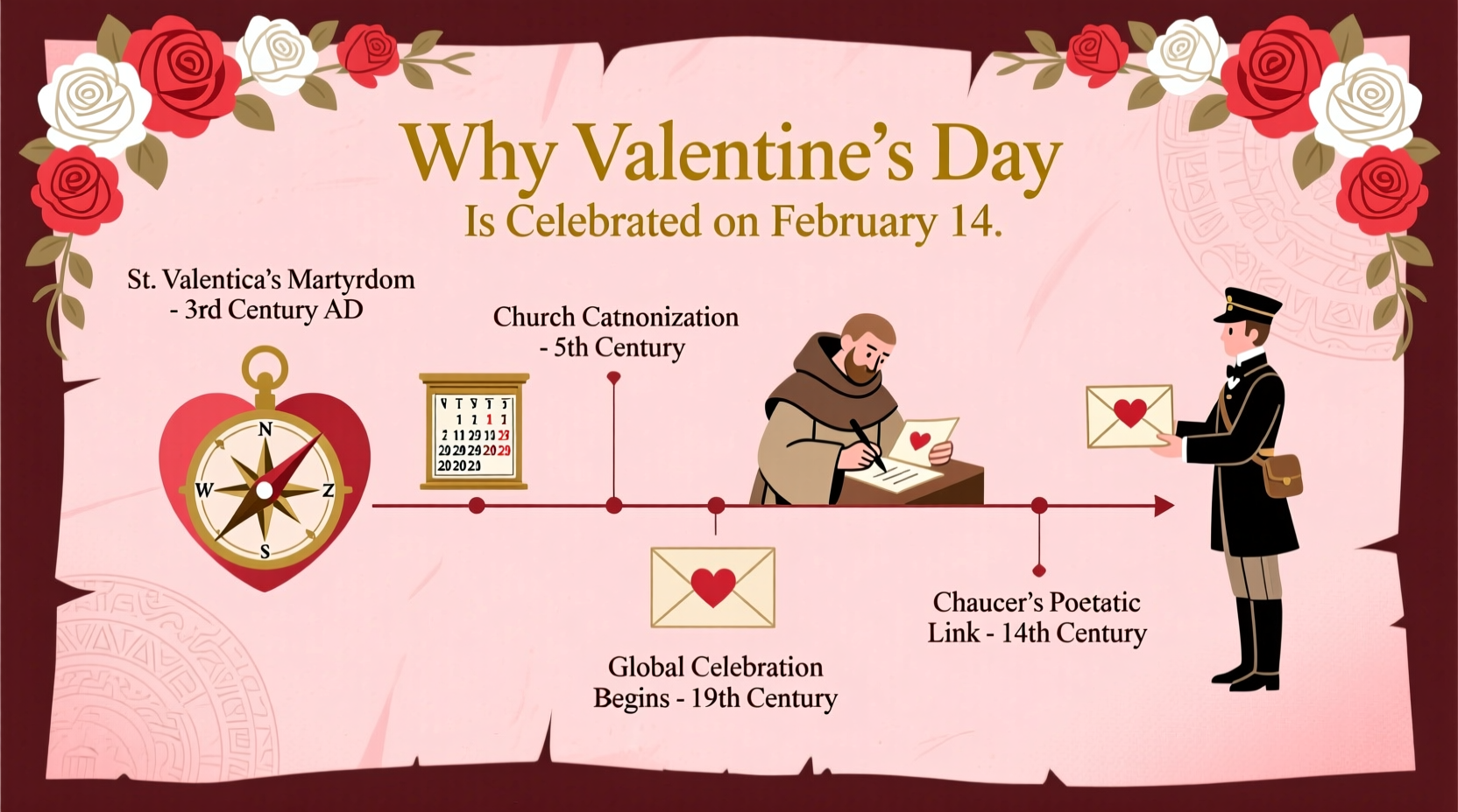 Why Valentine's Day Is Celebrated on February 14